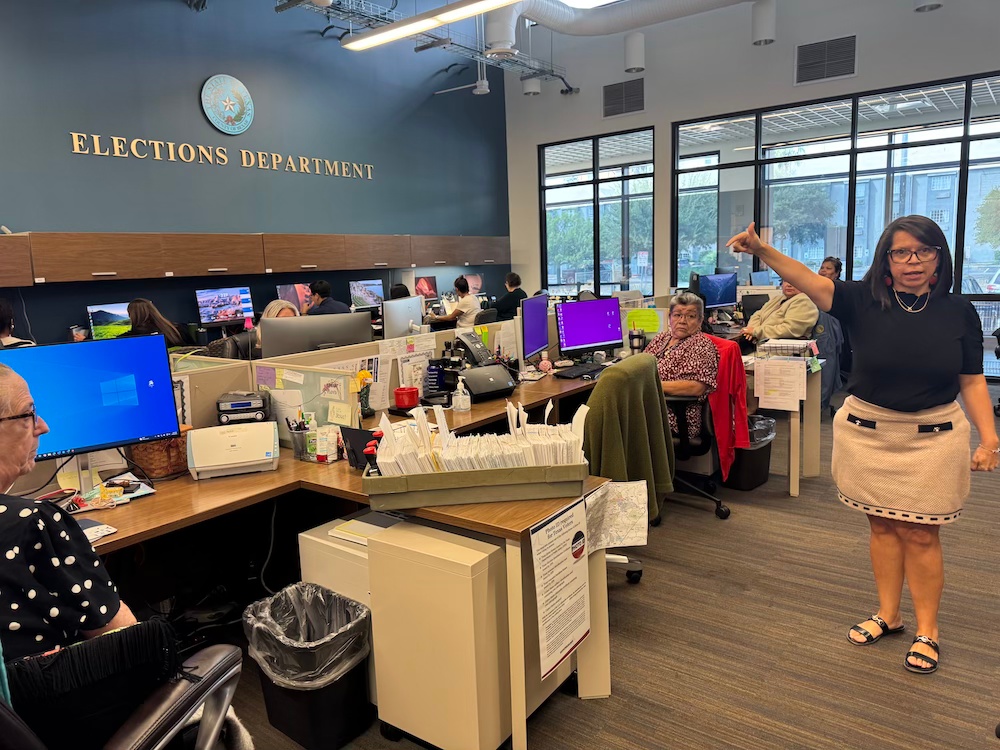 Bexar County Elections Department falls short on plan to clear 80% of ...