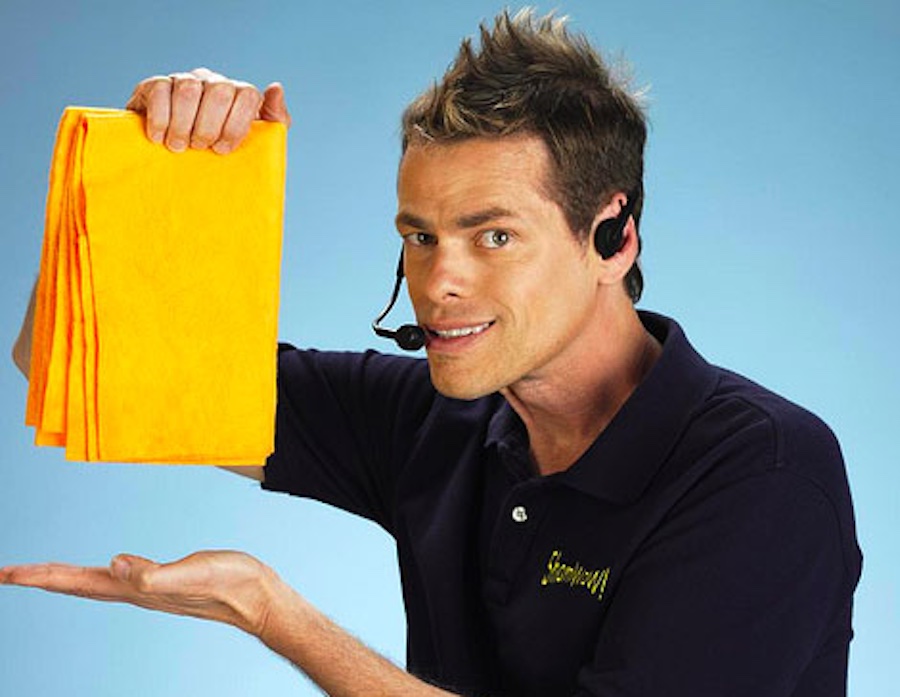 'Shamwow Guy' drops cleaning supplies on Texas doorsteps as part of his ...